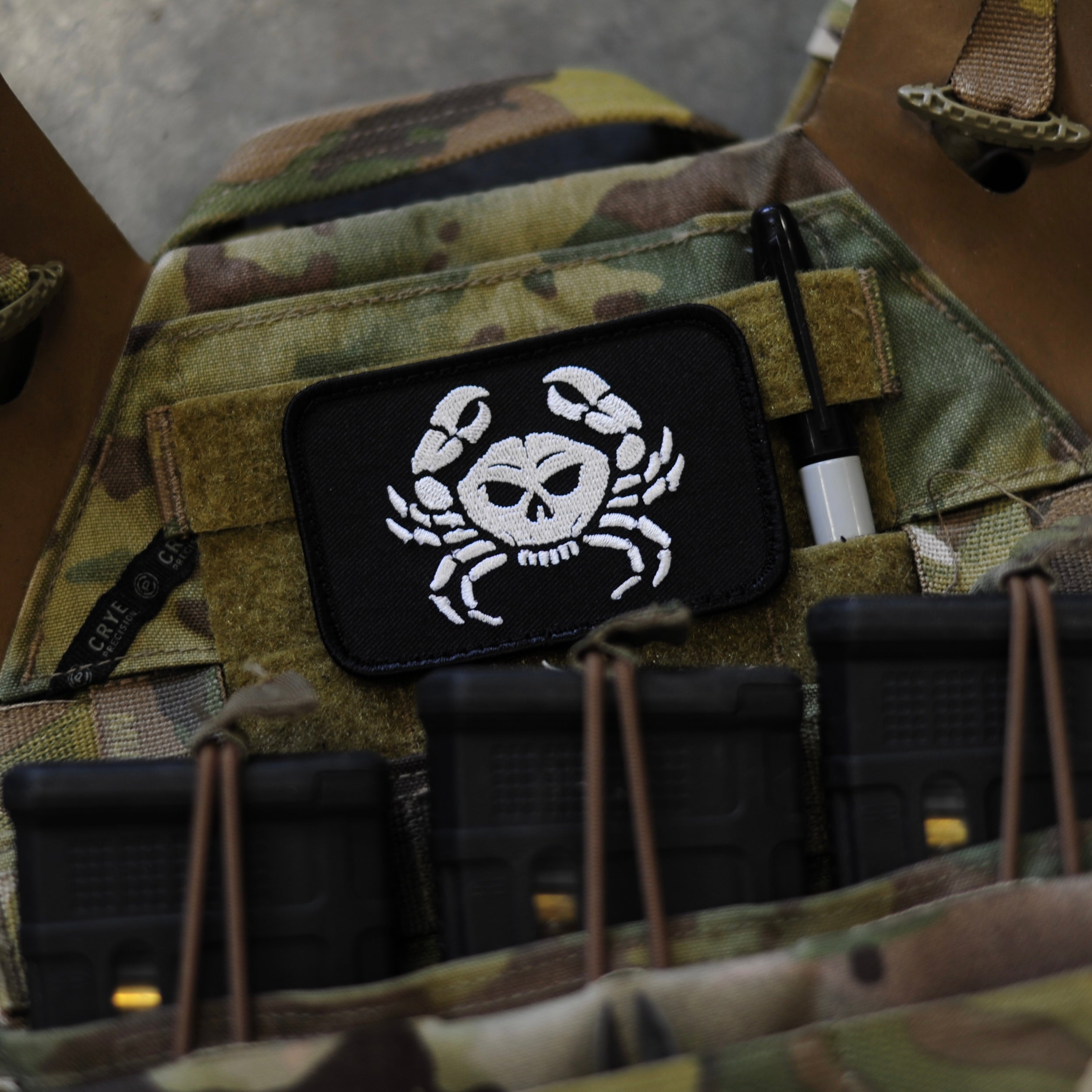 Bone Crab Patch | No Mercy No Quit